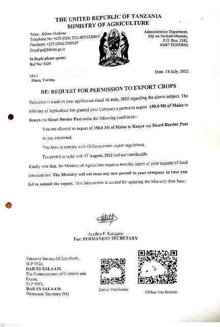 Tanzania Trade Portal