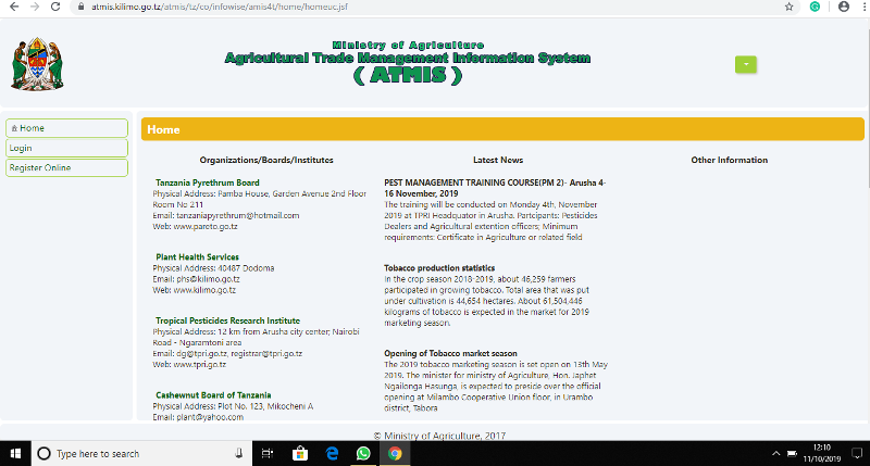 Tanzania Trade Portal