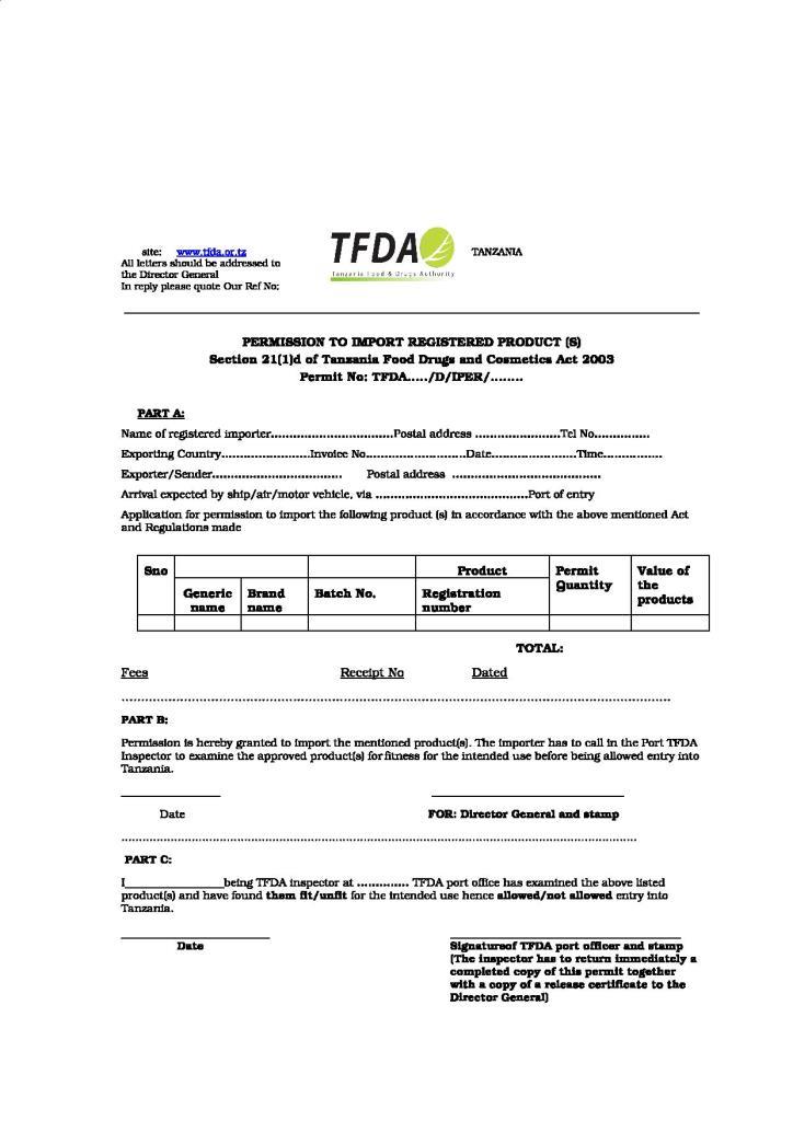 Tanzania Trade Portal