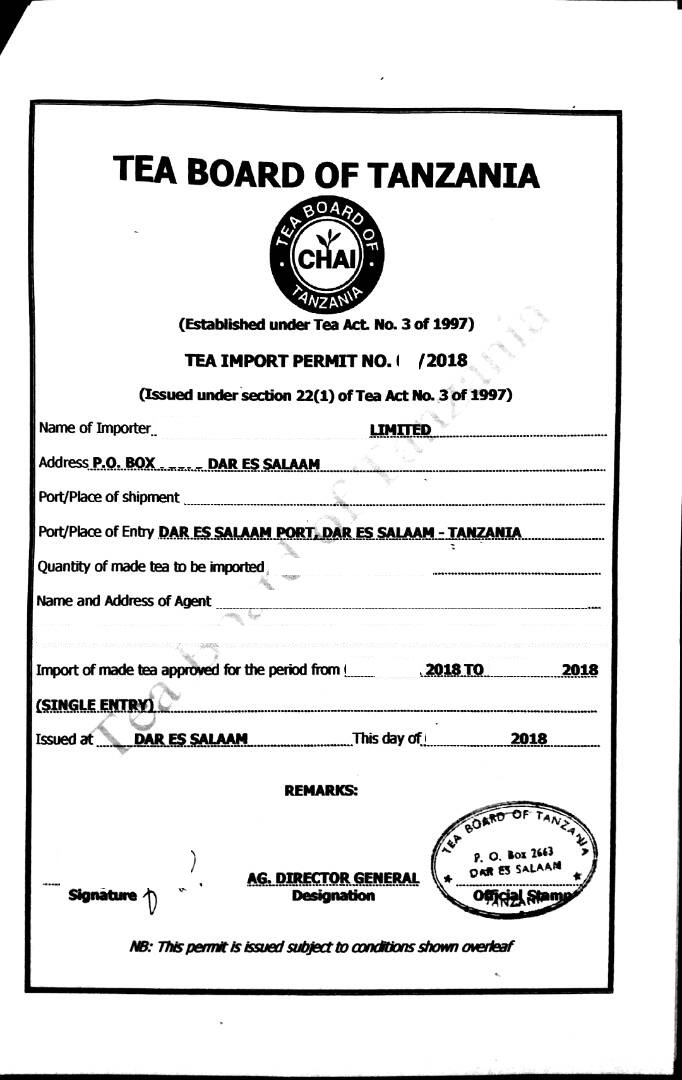 Tanzania Trade Portal